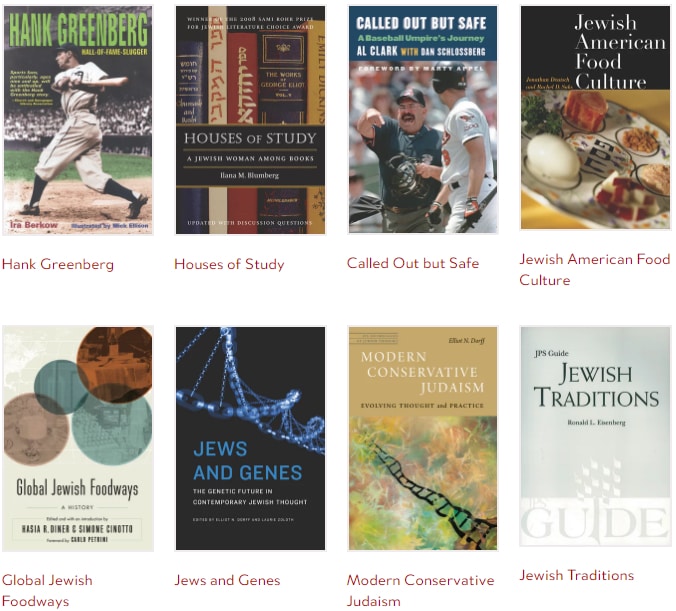 The Jewish Publication Society: Jewish American Heritage Month Sale ...