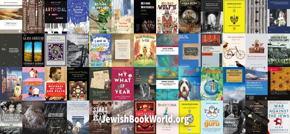 The 57 books posted on JewishBookWorld.org in December 2023